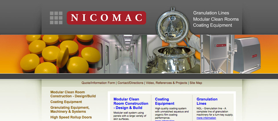 Industrial Website Designs – Examples